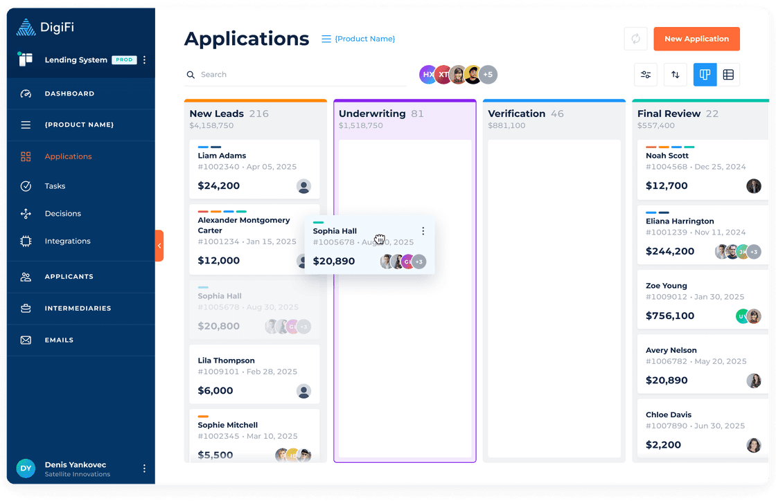 Loan Origination System | DigiFi
