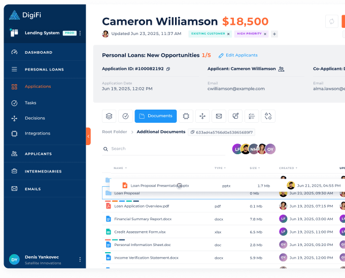 Loan Origination System | DigiFi