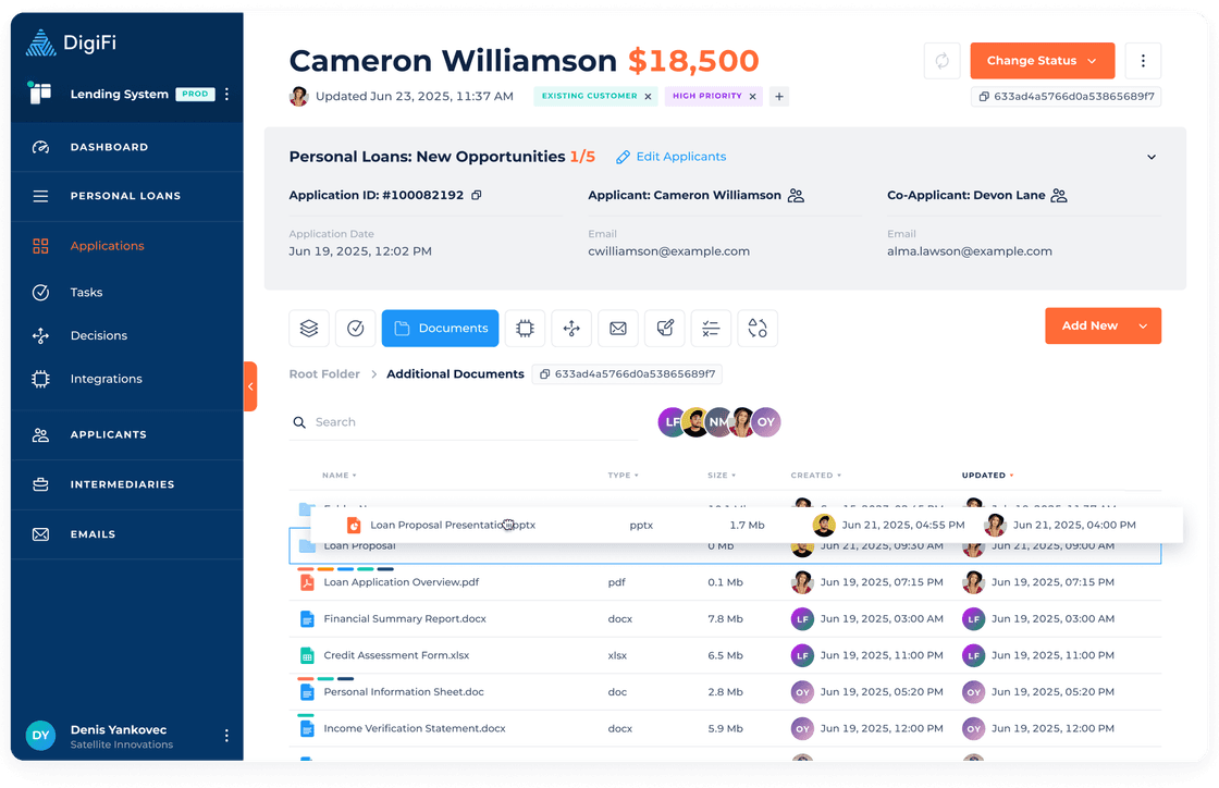 Loan Origination System | DigiFi
